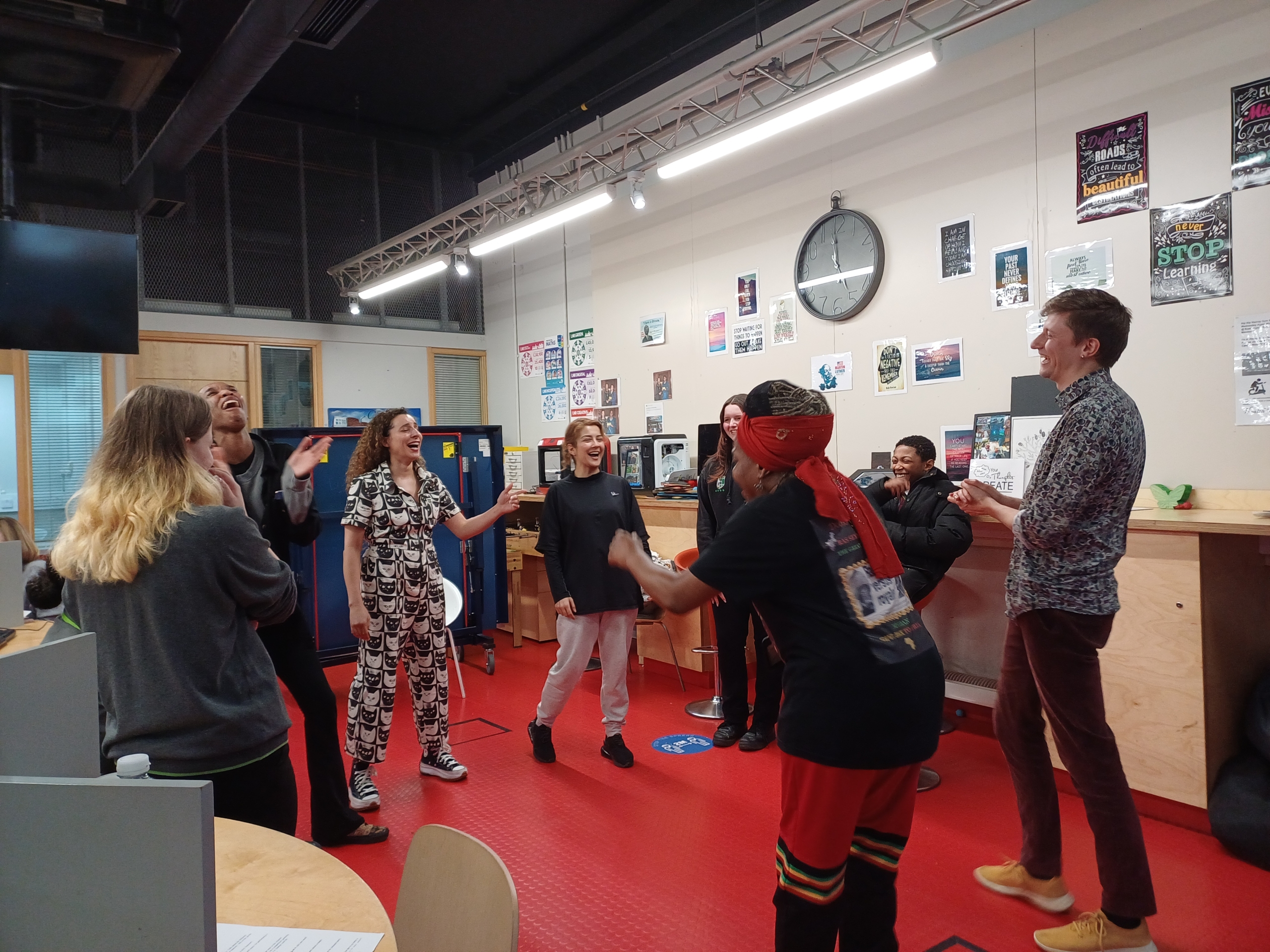 Drama games, dazzling ideas and descants… – Baseless Fabric Theatre